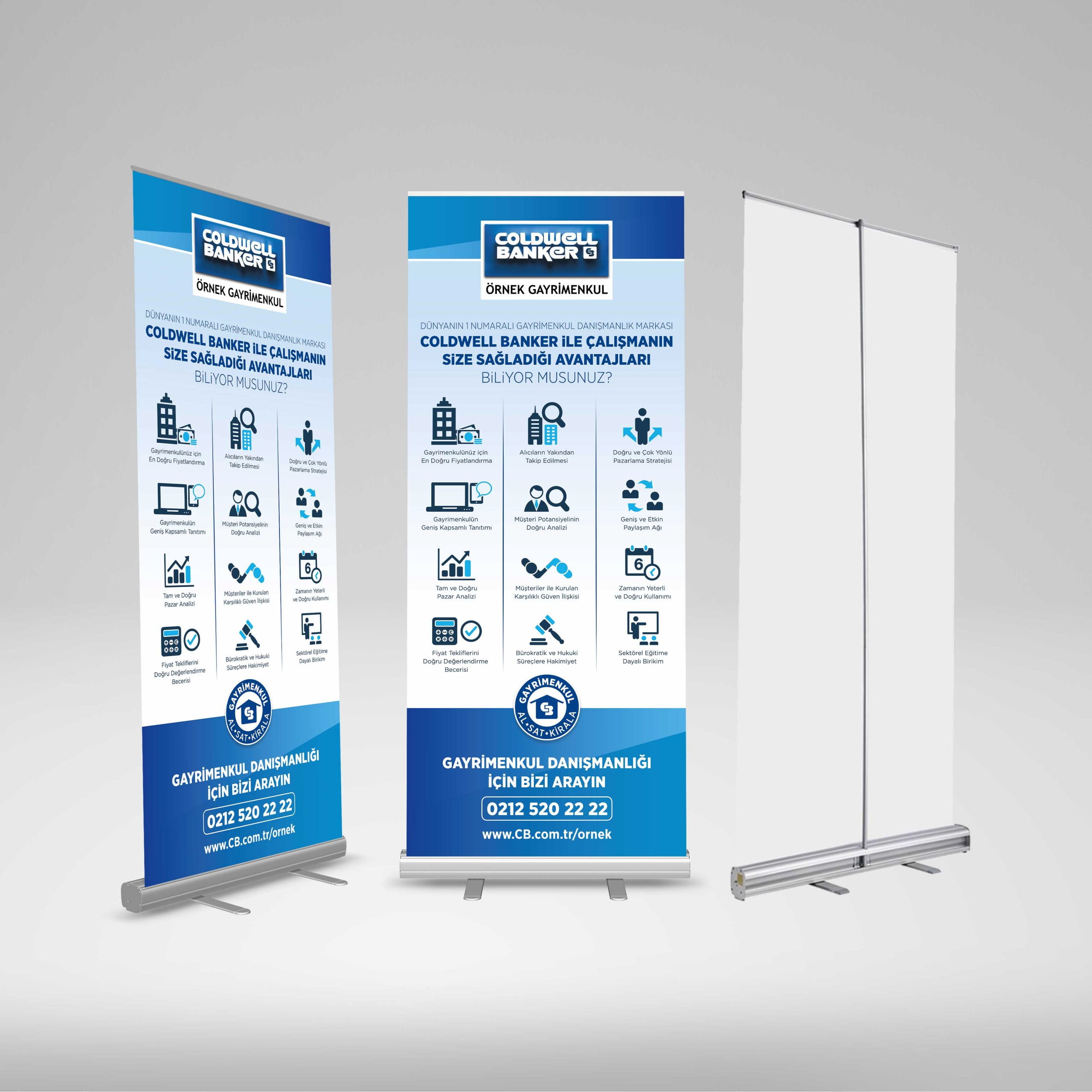 Coldwell Banker Roll-Up 05 - CB Blue Store